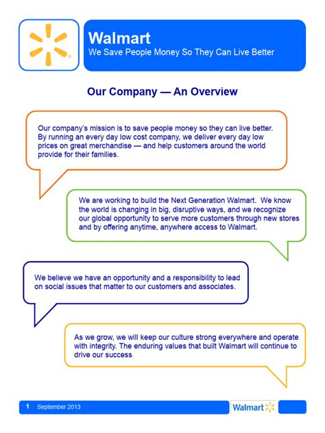 Walmart Key Messages Pdf Walmart Local Food