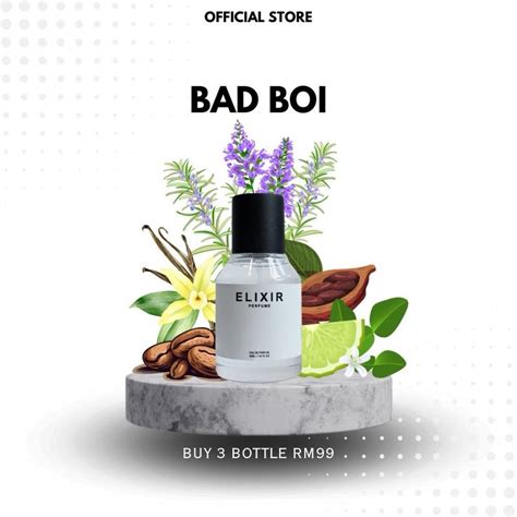 Elixir Bad Boi For Men Perfume Buy 3 Rm99 Only Parfum Tiktok Shop Malaysia
