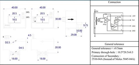 output 4 20ma open loop current transmitter transducer hall effect