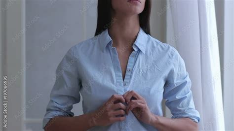 Sexy Girl Shows Her Breasts Stock Video Adobe Stock