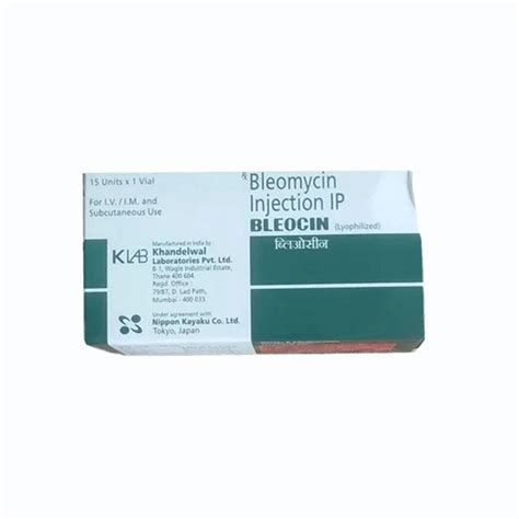 Belocin Bleomycin Injection Ip At ₹ 350vial Bleomycin Injection In
