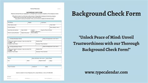 Background Check Confirmation Letter Template