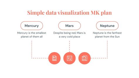 Simple Data Visualization Mk Plan Infographics