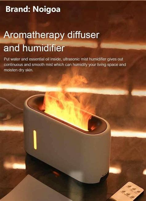 Essential Oil Diffuser Aroma Diffusers For Essential Oils 3d Flame