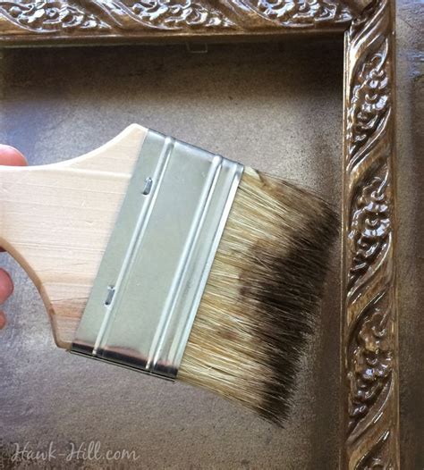 Diy Antique Gold Patina Finish On Frames How To Age A Gold Frame