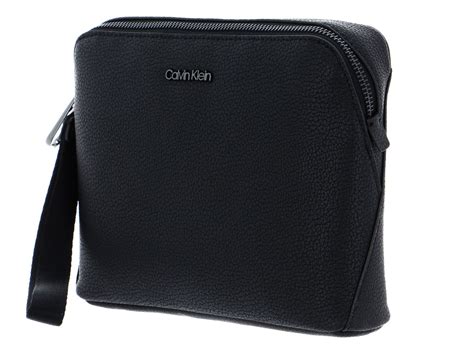 Calvin Klein Utility Bag Ck Diagonal Compact Case Ck Black Buy Bags