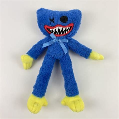 Poppy Playtime Blue Huggy Wuggy Plush Toy Stuffed Animal 10 4673425483