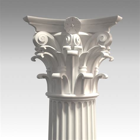 3d Classical Column Model Turbosquid 1225109