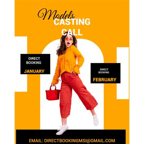 A Flying Start Now Models Casting Calls Msi Model Society