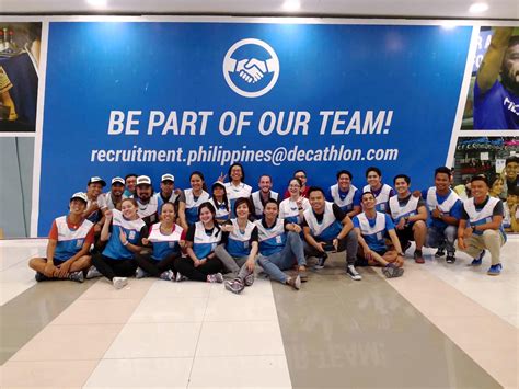 Heres Our Dasma Team Saying Hello Decathlon Philippines
