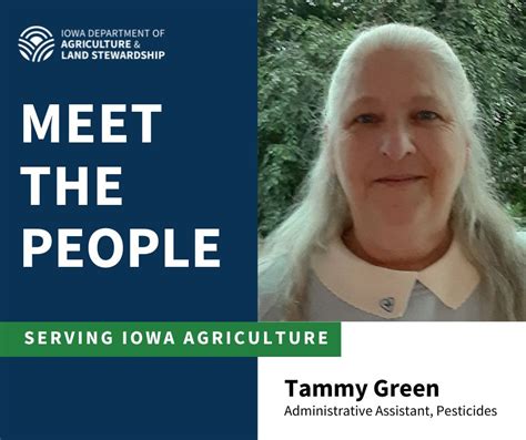 Meet Tammy Green Administrative Assistant In Thepesticide Bureau