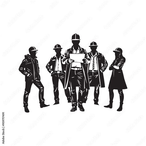 Engineers Clipart Vector Collection Symbol Logos Icons Isolated On