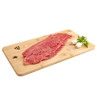 Bistec Palomilla Con Papas Y Pimientos Maxicarne