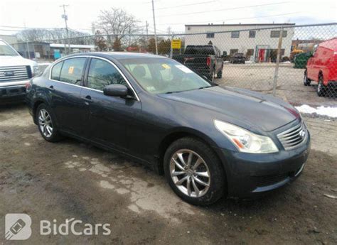 2008 Infiniti G35 Sedan X Jnkbv61f58m275513 Bid History Bidcars