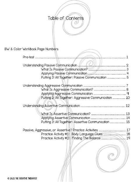 Understanding Communication Styles Workbook Passive Aggressive And Assertive Communication