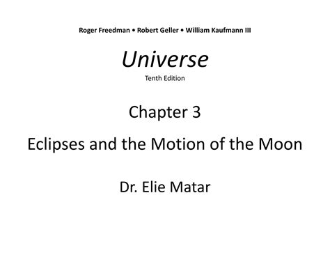 Chapter 3pdf Astronomy Space Planets Ppt