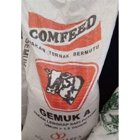 Jual Gemuk A Pakan Pellet Sapi Potong Comfeed 10kg Shopee Indonesia