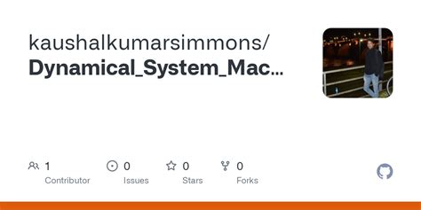 Github Kaushalkumarsimmonsdynamicalsystemmachinelearning
