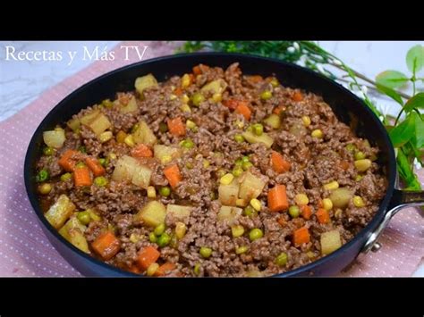Qué Hacer Con Carne Molida Recetas Con Carne Molida Youtube