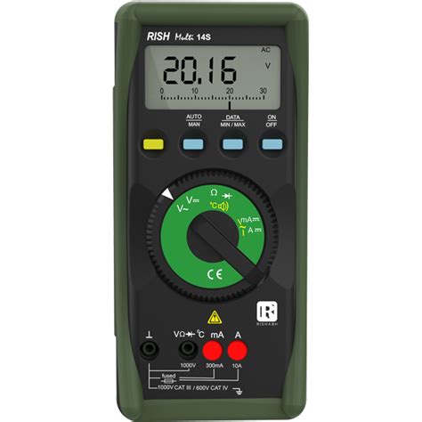 Rishabh 14s Digital Multimeter At ₹ 6375piece Measuring Instruments