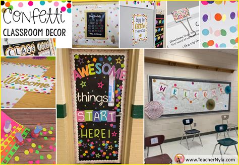 Confetti Classroom Decorations At Mason Kumm Blog