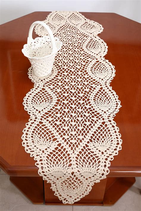 Crochet Lace Table Runner Free Pattern