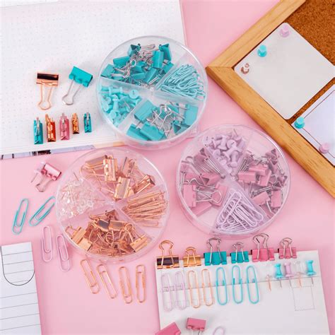 Colorful Four In One Office Binding Combination Set Creative Learning