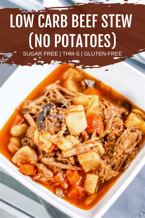 Beef Stew Without Potatoes Low Carb Keto Thm S
