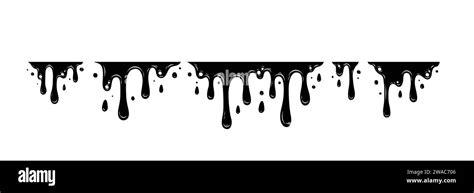 Paint Dripping Dripping Liquid Paint Flows Current Paint Stains