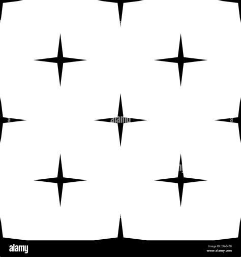 Repeatable Seamless Star Star Shape Pattern Background — Stock