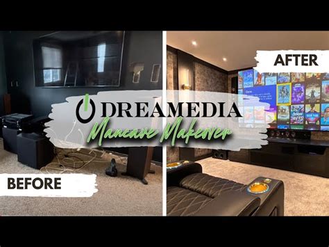 Before And After Home Theater Rooms Small Home Cinema Room Ideas