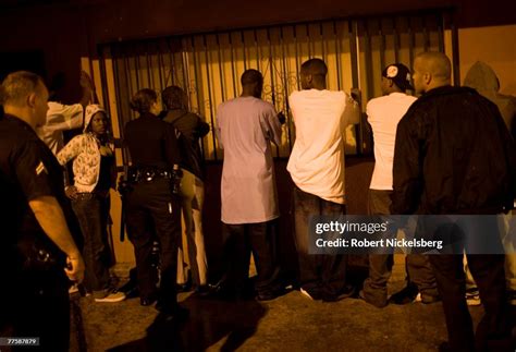 Los Angeles Police Department Officers Are Called Into A Three Level