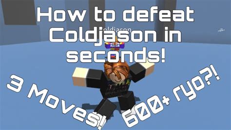 How To Defeat Coldjason Hardest Boss In Seconds Ninja Tycoon