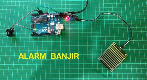 Arduino Part Sensor Hujan Alarm Banjir ELEKTRONIKA HENDRY