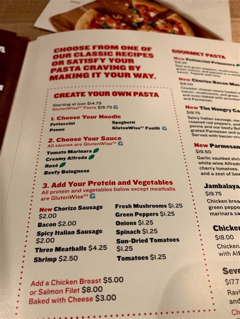 Boston Pizza Menu Canada Và Nghệ Thuật Thiết Kế Thực Đơn Hiệu Quả Tại