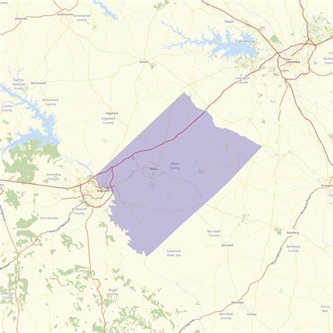 Aiken County Sc Zip Code Map At Andre Mccann Blog