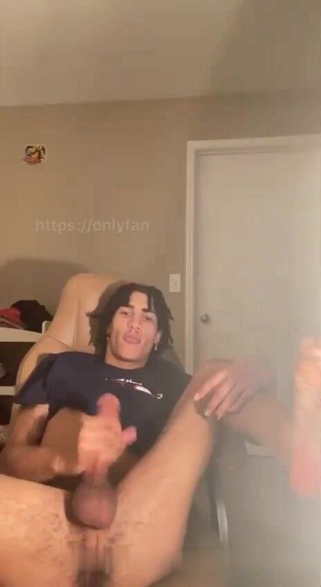 Sexy Big Dicked Cutie Busting A Nut