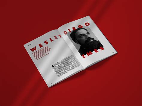 Projeto De Conclusão Do Mód Indesign Ebac Revista On Behance