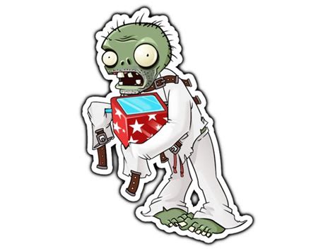 Plants Vs Zombies Jack In The Box Zombie