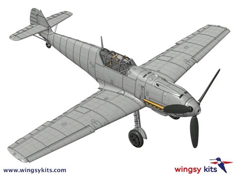 New Wingsy Kits Bf 109e In 148th Final Render Wingsy Kits
