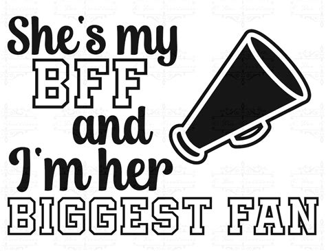 Cheer Bff Png For Sublimation Cheer Bestie Digital Download Cheer Digital Design Cheer
