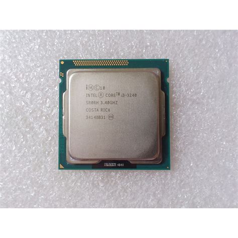 Intel Core i3-3240 3.40 Ghz Socket 1155 i3 3220 3240 3rd Gen Processor ...