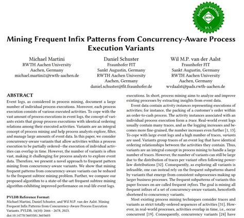 Daniel Schuster On Linkedin Vldb Processmining Datascience