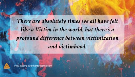 Victimization Vs Victimhood
