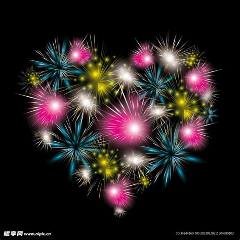 爱心烟花设计图休闲娱乐生活百科设计图库昵图网 爱心烟花设计图休闲娱乐生活百科设计图库昵图网