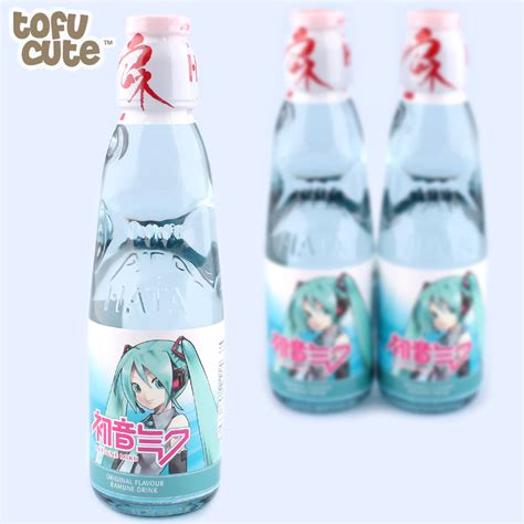 Buy Ramune Japanese Soda Drink Original Hatsune Miku At Tofu Cute