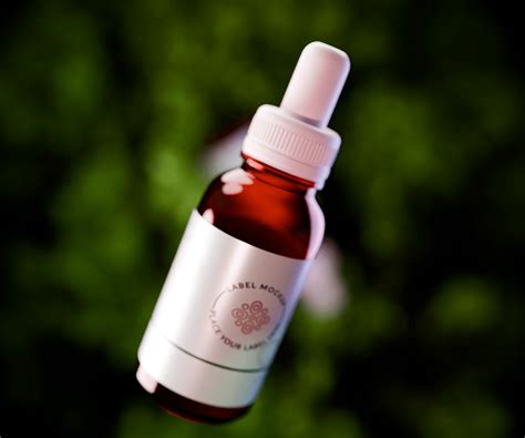 Dropper And Cbd Bottle Mockup Photography 3d Modeling Behance