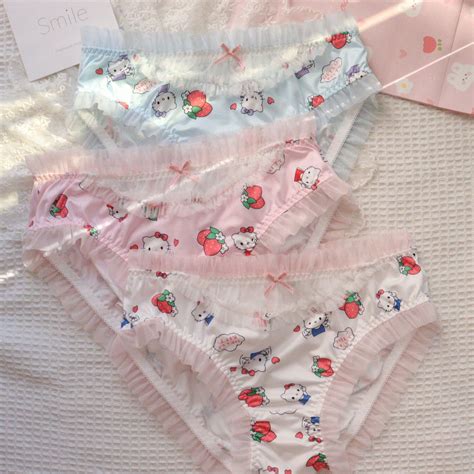 Hello Kitty Calcinha Feminina Shopee Brasil
