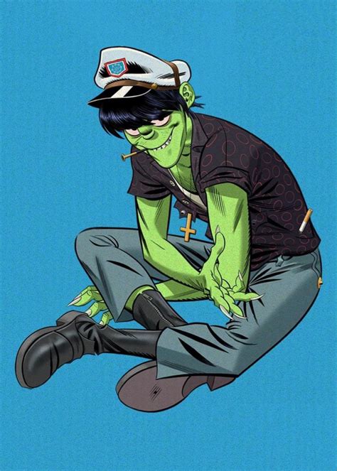 Murdoc Arte De Gorillaz Gorillaz Imagenes De Gorillaz