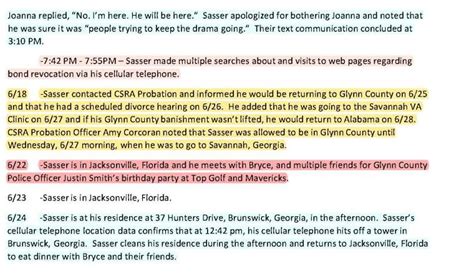 Cory Sassers Final Act Part 2